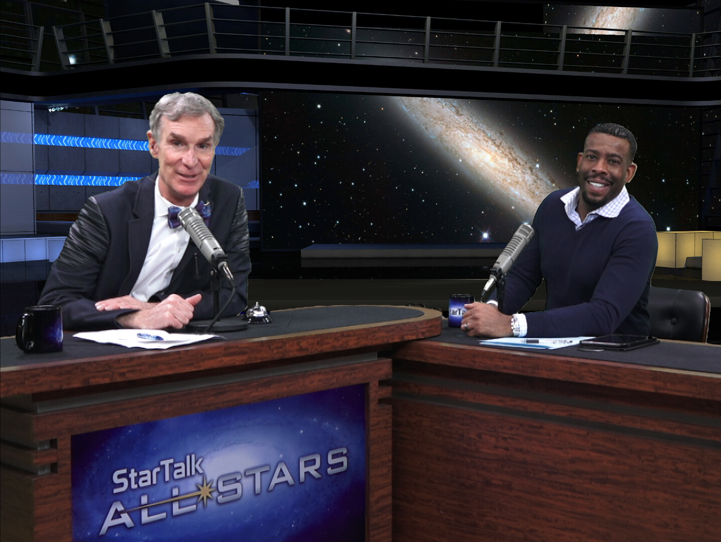 Tuesday, Bill Nye and Chuck Nice Talk Science Fiction on TV : Tuesday ...