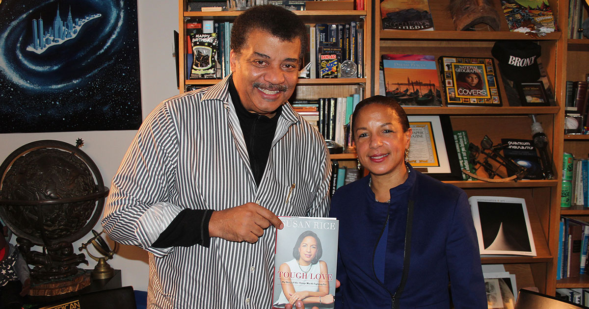 Tough Love and Geopolitics, with Susan Rice - StarTalk Radio : Tough ...